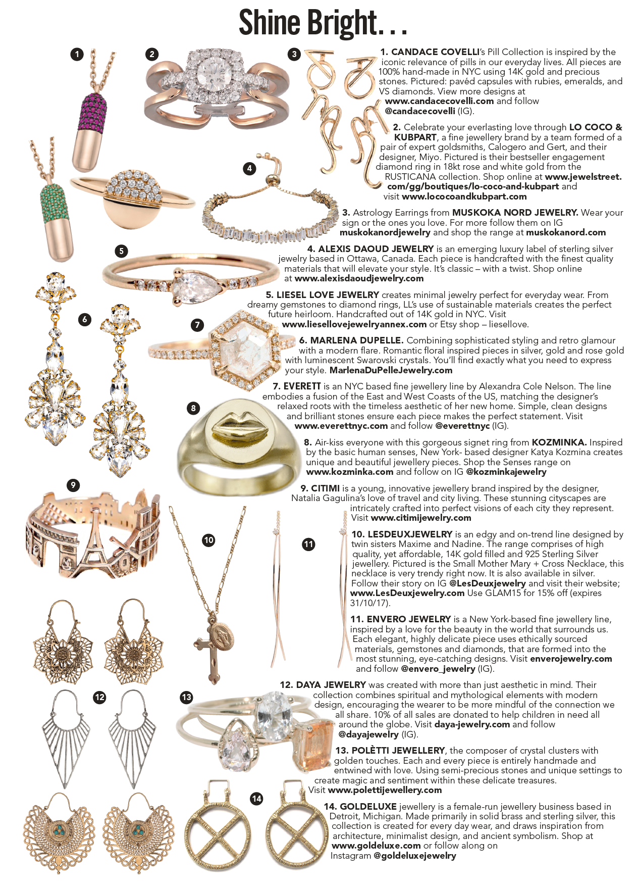 Timeless Fine Jewellery Inspired by Nature | MIYOCO